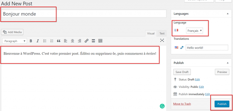 Create Multilingual WordPress Website using Polylang Plugin - WP Logout