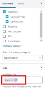 How to Display Featured Posts in GeneratePress Sidebar? - WPLogout