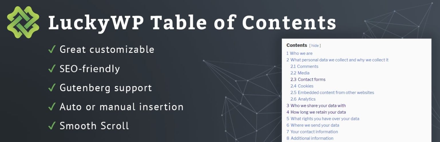 How To Create A Table Of Contents In Wordpress Without Plugin