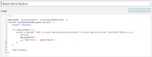 How to Customize Read More Button in GeneratePress Theme?