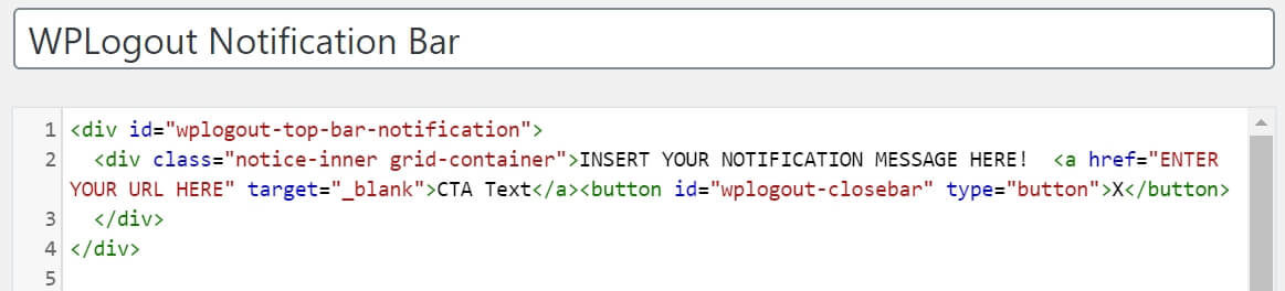 How to Create GeneratePress Notification Bar without a Plugin?
