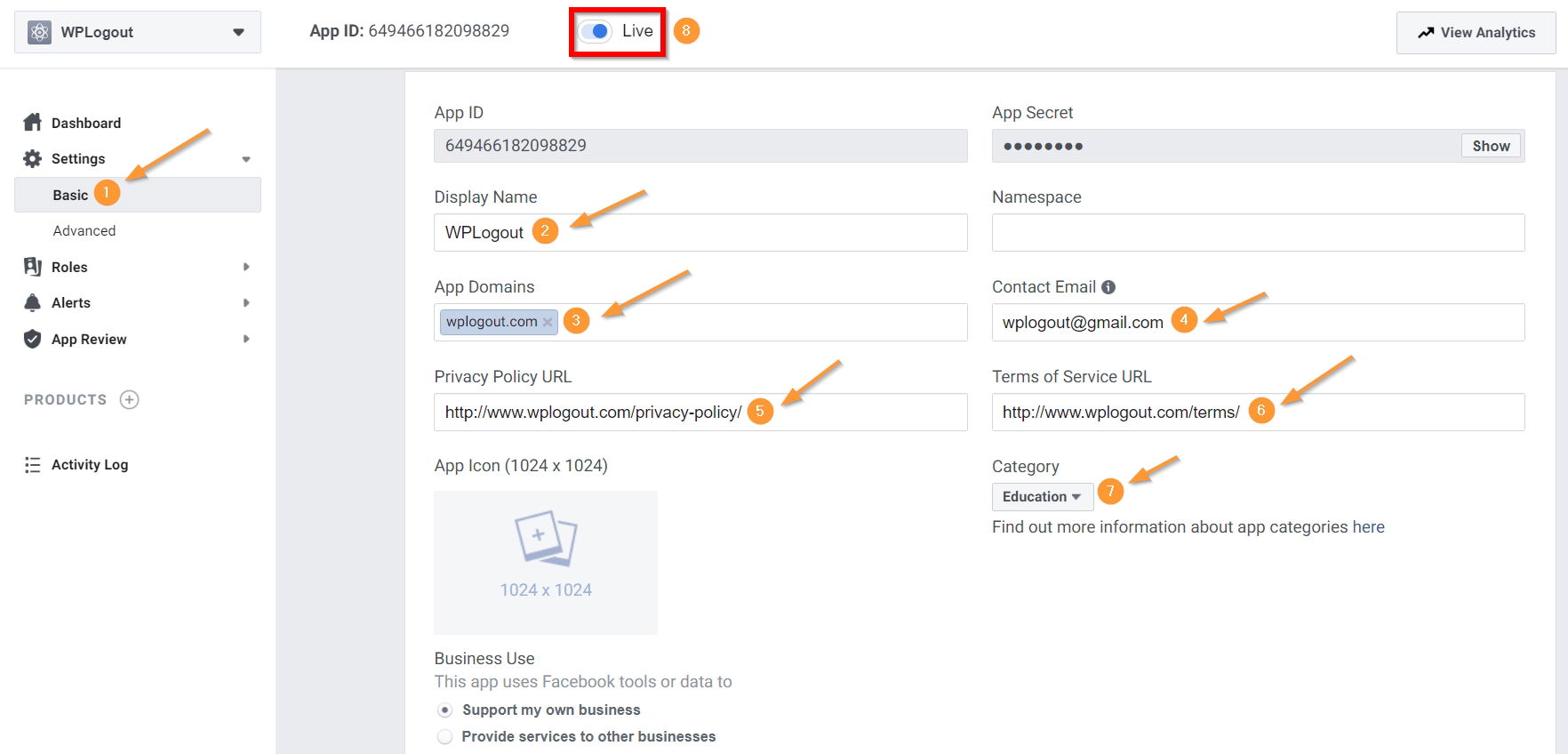 How to Create Facebook App ID for Yoast and Rank Math? - WPLogout
