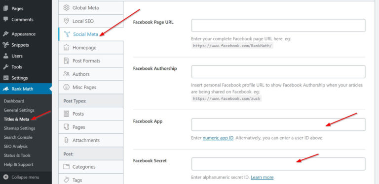 How to Create Facebook App ID for Yoast and Rank Math? - WP Logout