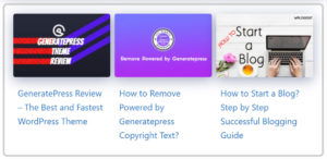 GeneratePress Block Elements Tutorials: Author Box + Related Posts