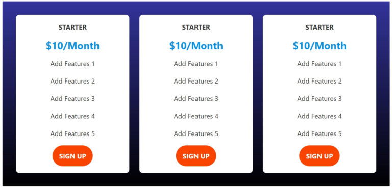 How To Add Pricing Table In Wordpress Using Generateblocks