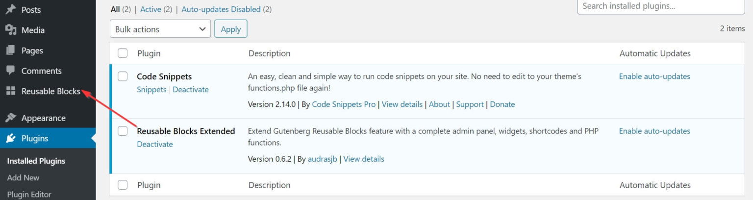 How to Add Reusable Block in WordPress? - WP Logout