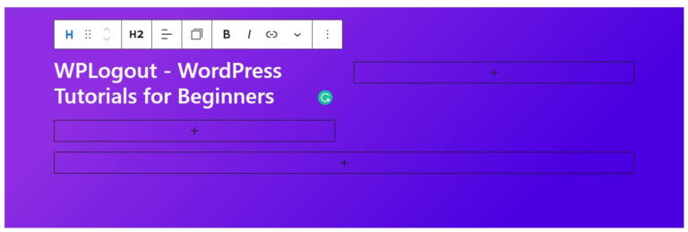 How to Create Hero Section in WordPress using GenerateBlocks?