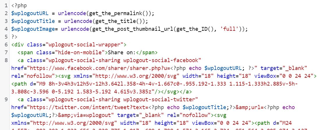 How to Add Social Sharing Buttons in Astra Theme without Plugin?