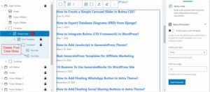 How to migrate from WP Show Posts Plugin to GenerateBlocks?